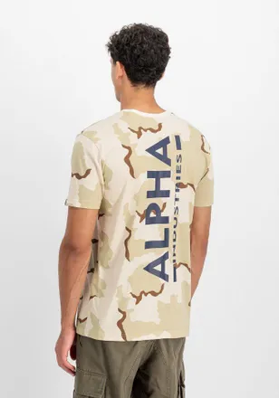 Alpha Industries T-Shirt Backprint T-Shirt Camo