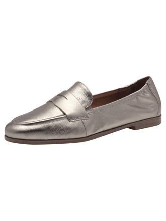 Tamaris Slipper Damen Elegant Blockabsatz metallic,EU 37