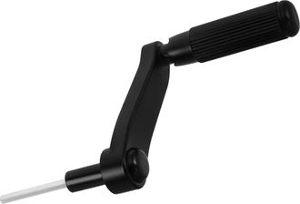 Cabilock H&ouml;henverstellbarer Kurbelgriff f&uuml;r Schreibtisch Klappbar mit 6 MM Sechskantschaft Kunststoff Eisen Schwarz Manuelle Tischkurbel f&uuml;r Schreibtische und 