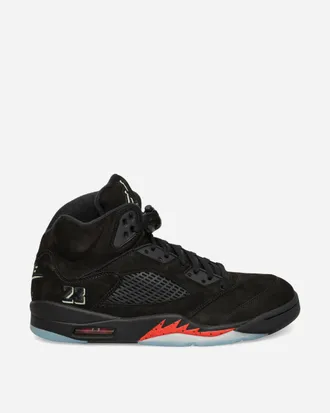 Nike Jordan Air Jordan 5 Halloween Sneakers Black / Picante Red