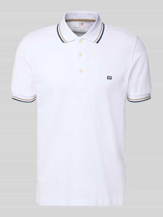 Christian Berg Regular Fit Poloshirt mit Kontraststreifen