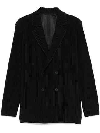 Homme Plissé Issey Miyake blazer Tailored Pleats 1 - Noir