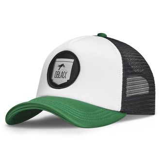 Oblack Herren Trucker Classic Green Baseballkappe, Grün, One Size