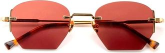 Kyme Ezra Sonnenbrille - - Accessories - unisex - Gelb - 51 MM