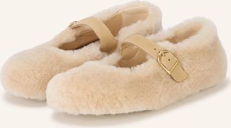 Birkenstock Mary-Jane-Ballerinas Santa Clarita beige