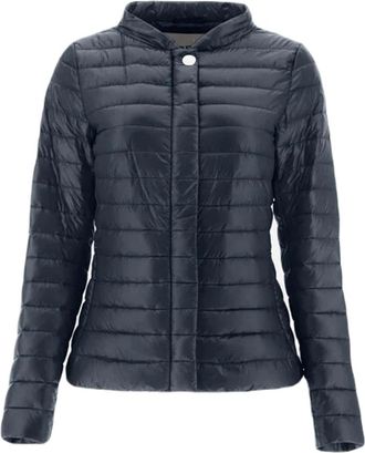 Herno Femme, Vestes, Bleu, Taille: 38 FR Elena Jacket
