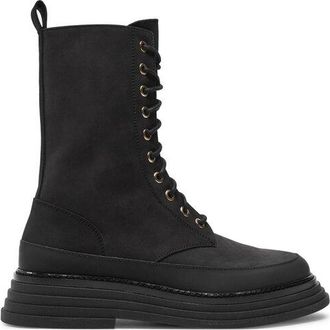 Pollini Schnürschuhe SA24074G1LTO0000 Schwarz