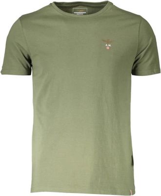 Aeronautica Homme, Tops, Vert, Taille: 2XL T-Shirt Esternabile