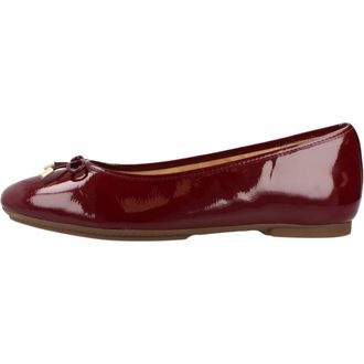 FitFlop Ballerine Delicato &agrave; en cuir verni textur&eacute; - Femme - Chaussures - Rouge - Taille: 37 EU