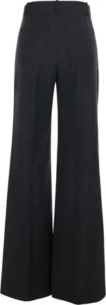 Victoria Beckham Alina Trousers - Gray