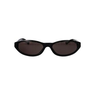 Balenciaga Bb0007S Sonnenbrille mit ovalem Rahmen - - Accessories - unisex - Schwarzk - 59 MM
