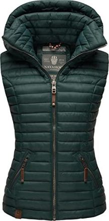 Navahoo Shadaa Gilet matelass&eacute;e pour Dame mi-Saison Vert XS