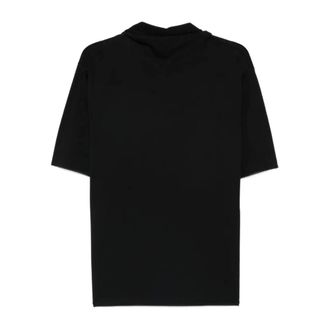 Christophe Lemaire Femme, Tops, Noir, Taille: 40 FR T-Shirt avec Foulard