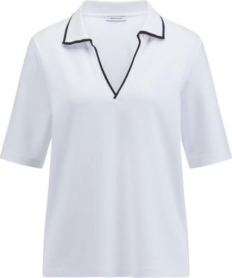 Peter Hahn Polo-Shirt Peter Hahn weiss