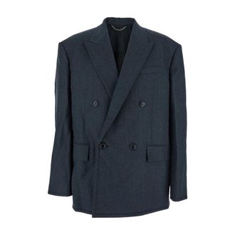 Juun.J Milled Wool Double Jacket - - Jackets - Herren - Grau - M