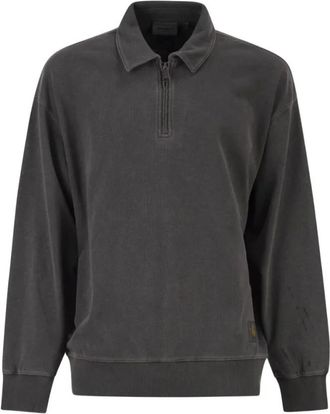 Carhartt Work in Progress Homme, Tops, Noir, Taille: M Harper Polo