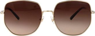 Jimmy Choo London Femme, Accessoires, Jaune, Taille: 58 MM Lunettes de soleil chic avec style 0Jc4006Bd