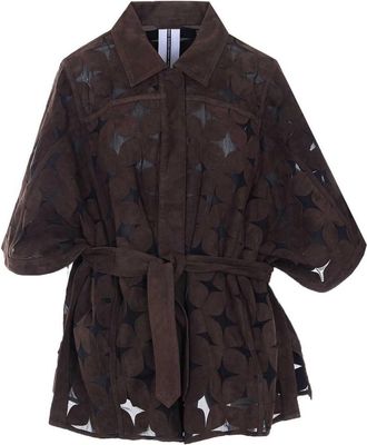 S.W.O.R.D 6.6.44 S. W.O. R.D 6.6.44 Blouson En Cuir - Marron