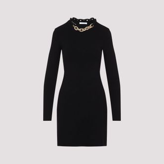 Paco Rabanne Mini-robe en soie Rabanne