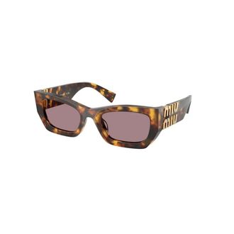Miu Miu Authentische Brille mit Premium-Qualit&auml;t - - Accessories - Damen - Braun - 53 MM