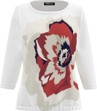 Frank Walder T-Shirt mit farbenfrohem Print