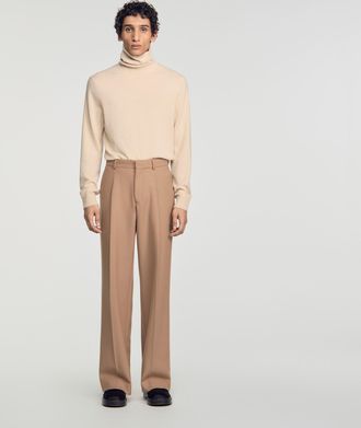 Sandro Pantalon de costume en laine