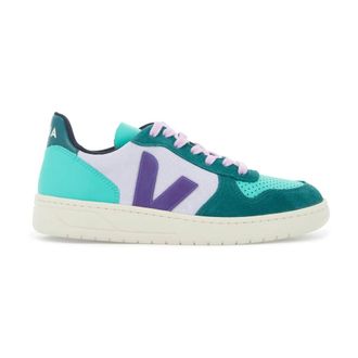 Veja Chromefree Ledersneakers mit Tubber Logo - - Shoes - Damen - Mehrfarbig - 36 EU
