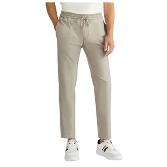 Tommy Hilfiger Schmale Hose mit Elastischem Bund - - Trousers - Herren - Gr&uuml;n - W36