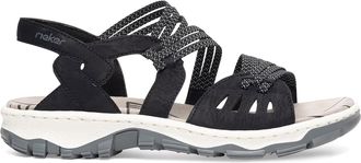 Rieker Sandalen Rieker 68882-00 Schwarz