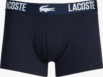 Lacoste Lot de 5 boxers en coton m&eacute;lang&eacute;