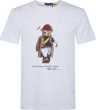 Ralph Lauren Short Sleeves Society Bear T-Shirt