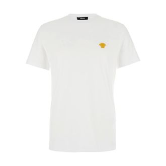 Versace Homme, Tops, Blanc, Taille: M Medusa T-Shirt