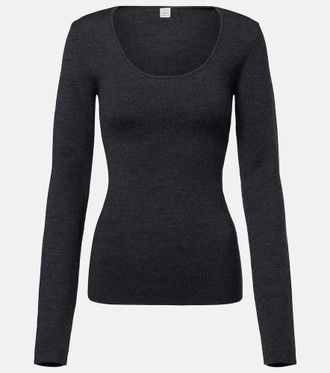 Toteme Pull Compact en laine mélangée