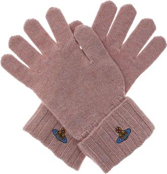 Vivienne Westwood Kaschmirhandschuhe - - Accessories - Damen - Rosa - S/M