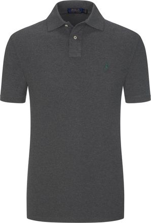 Ralph Lauren Piqu&eacute;-Poloshirt mit Pony-Stickerei, Custom Slim Fit in