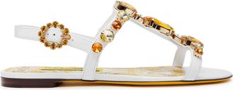 Dolce & Gabbana Sandalen Dolce&Gabbana CQ0601 AT848 Weiß