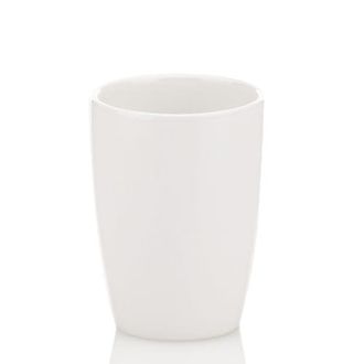 KELA Kela 18588 verre &agrave; dents, c&eacute;ramique, Natura, White