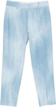 Ermanno Scervino Femme, Pantalons, Bleu, Taille: 36 FR Pantalon Regular