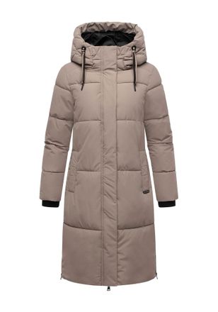 Marikoo Damen Steppmantel Michikoo mit Kapuze & Magnettaschen