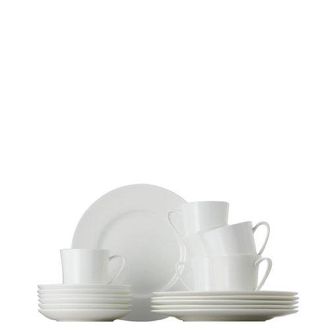 Rosenthal 61040-800001-18735 Jade wei&szlig; Kaffeest 18-teilig