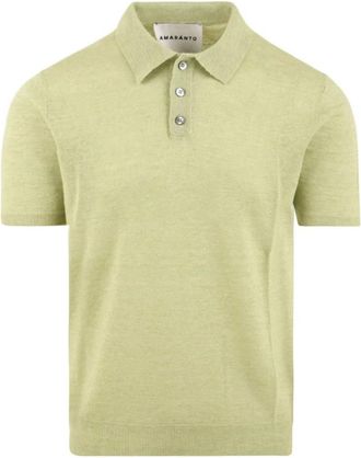 Amaranto Amar&aacute;nto, Homme, Tops, Vert, Taille: XL Amaronto Polo &agrave; Manches Courtes