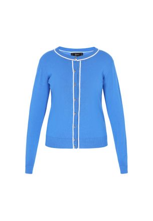 Faina Strickjacke Frauen Blau