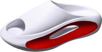 Generic Pantoufles de salle de bain à bout ouvert pour femme - Pantoufles orthopédiques dintérieur pour fasciite plantaire - Légères et respirantes - Antidéra