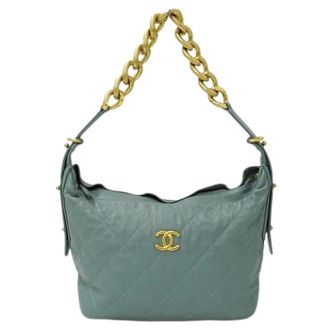 Chanel Pre-owned Vintage Schultertasche - - Pre-owned - Damen - Gr&uuml;n - ONE SIZE