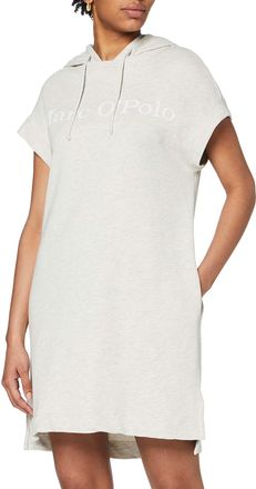 Marc O'Polo Damen 004411459165 Kleid, Elfenbein (oat melange 142), M