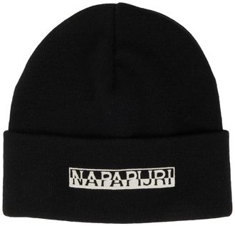 Napapijri Herren Farae Beanie Hat, Schwarz, One Size