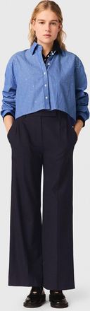 Maje Weite Anzughose - Abendgarderobe - Schwarz - Maje