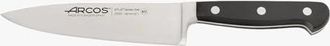 Arcos Serie Clasica - Kochmesser - Klinge aus Nitrum geschmiedetem Edelstahl 160 mm - HandGriff Polyoxymethylen (POM) Farbe Schwarz