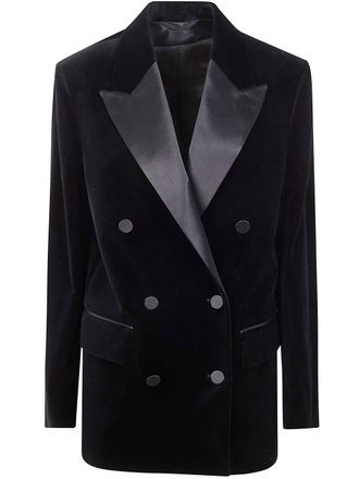Golden Goose Journey WS Boyfriend Db Jacket Laurene Cotton Velvet W