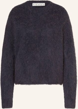10 Days Pullover Mit Alpaka blau